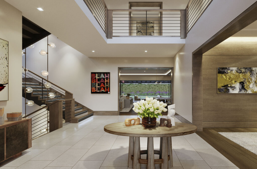 Timeless Transitional Living - Annette English + Associates